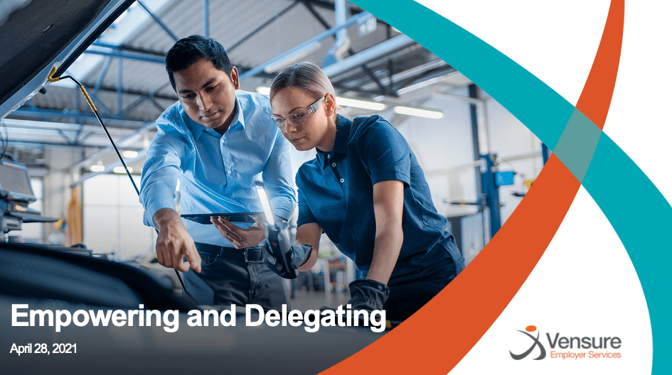 Empowering and Delegating - RMI Solutions
